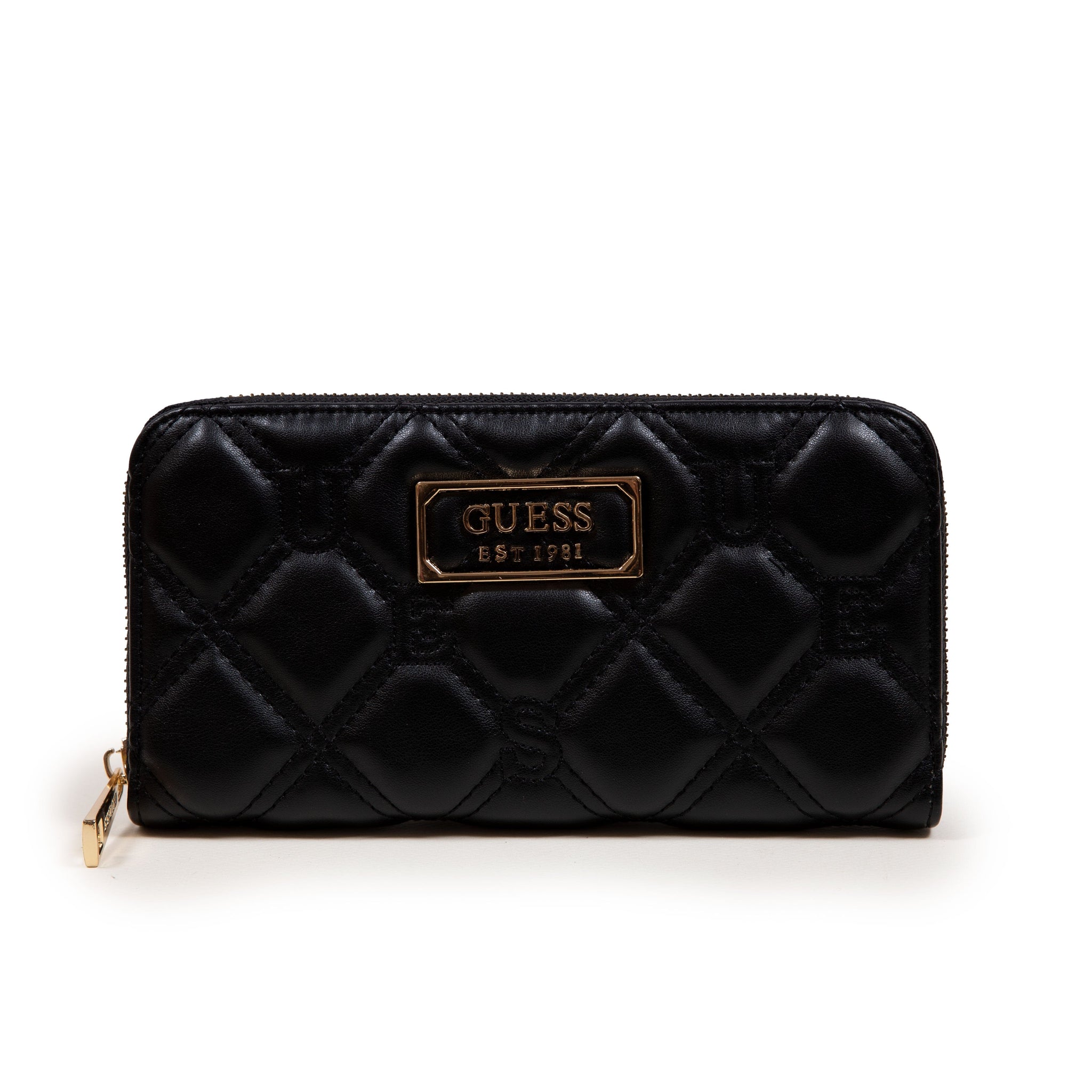 ĞüÈŚŚ Elenia Quilted Large Zip-Around Wallet